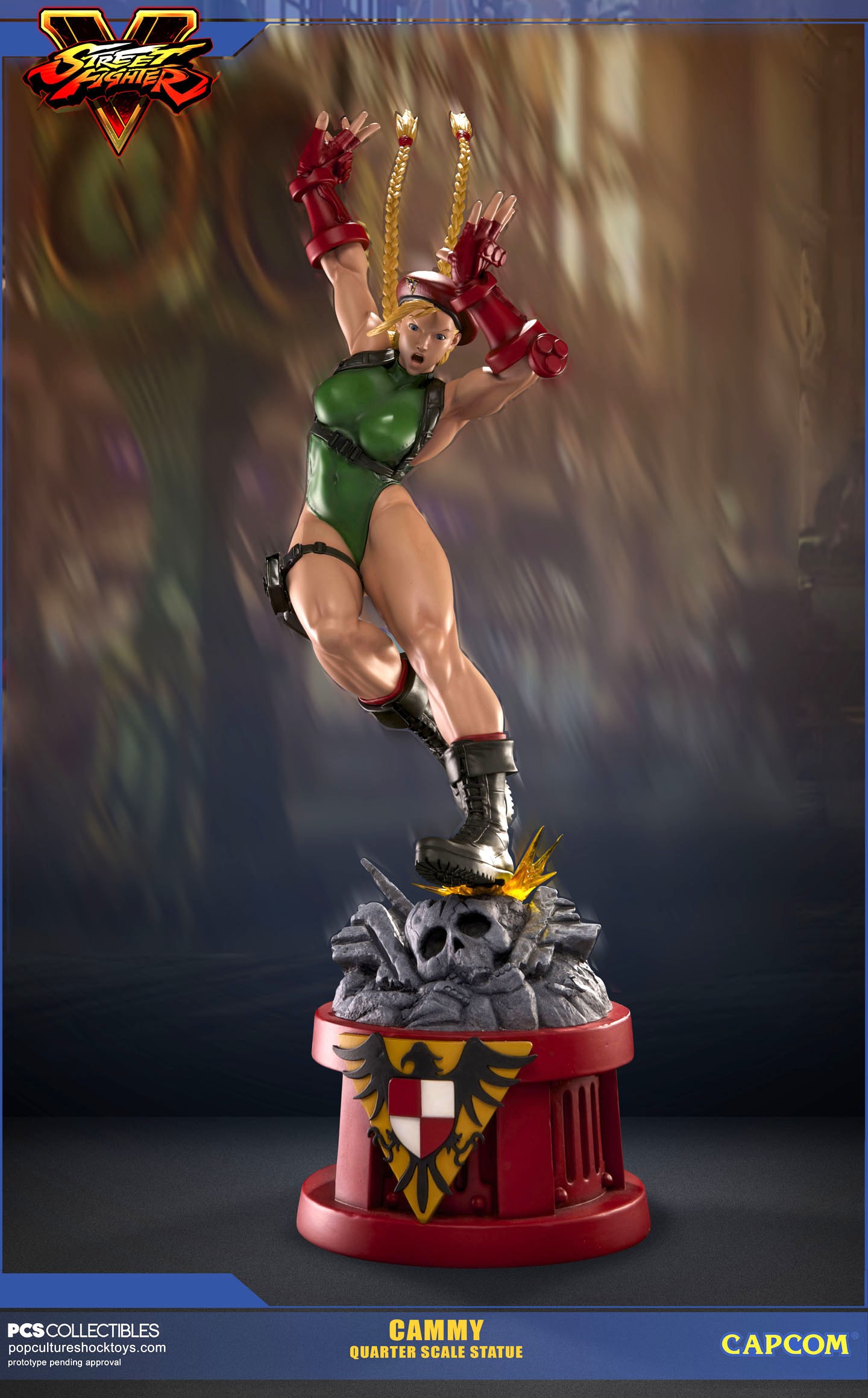 Streetfighter Regular Cammy 1 4 Scale Ultra Statue HELDENSHOP streetfighter-regular-cammy-1-4-scale-ultra-statue-heldenshop